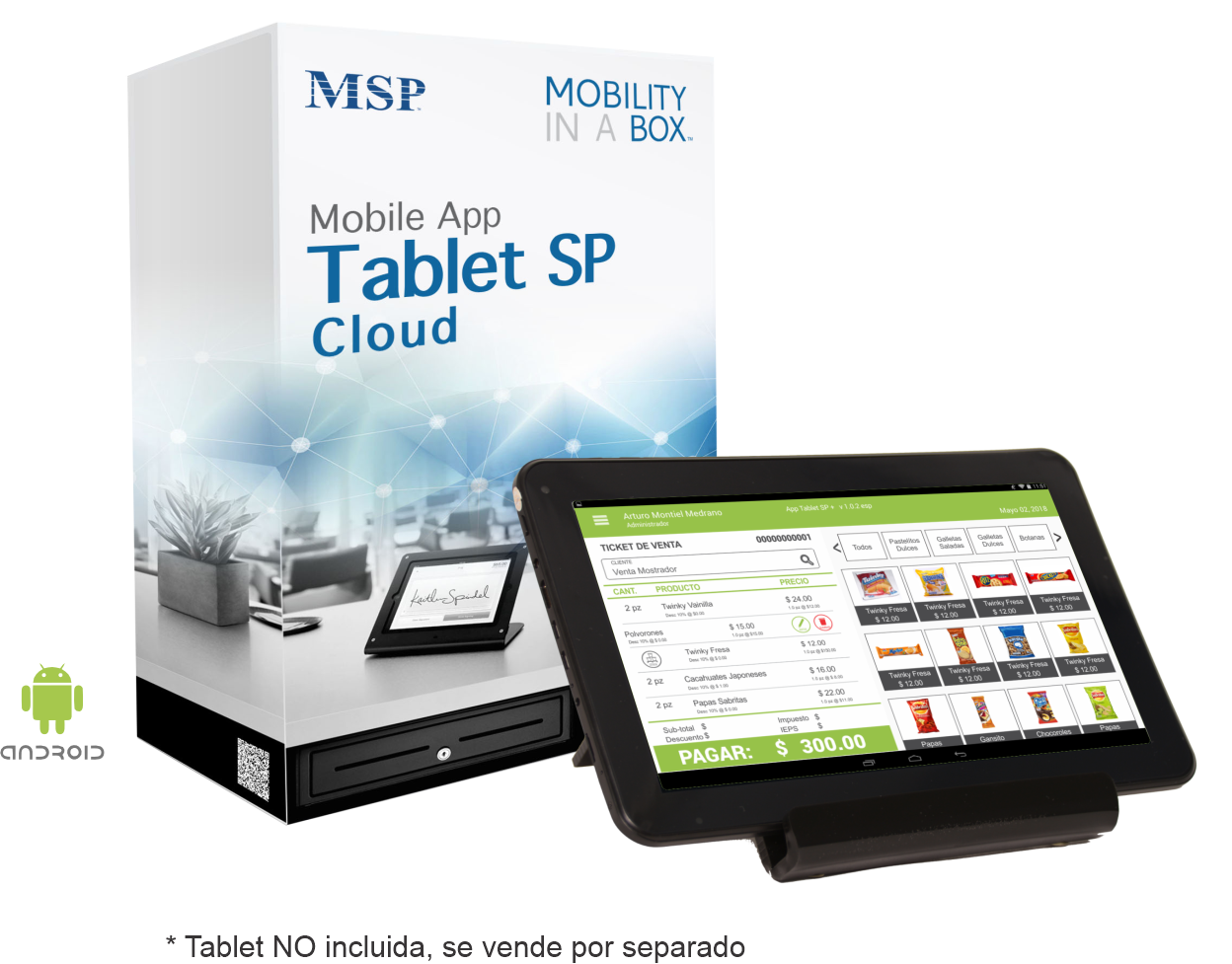 App Tablet SP+ Cloud